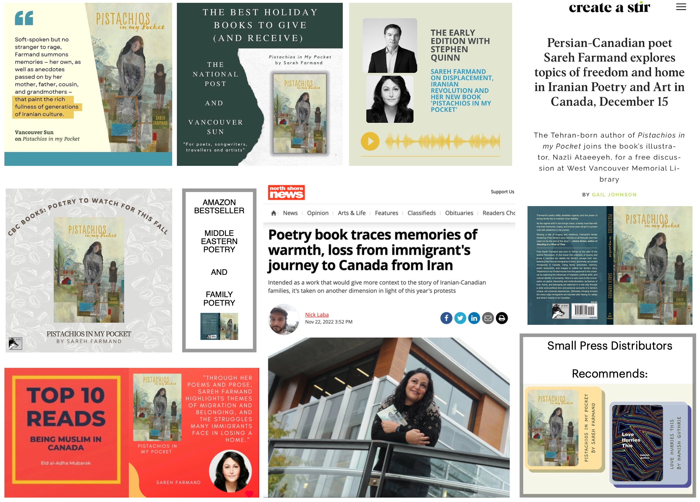 Accolades – Sareh Farmand